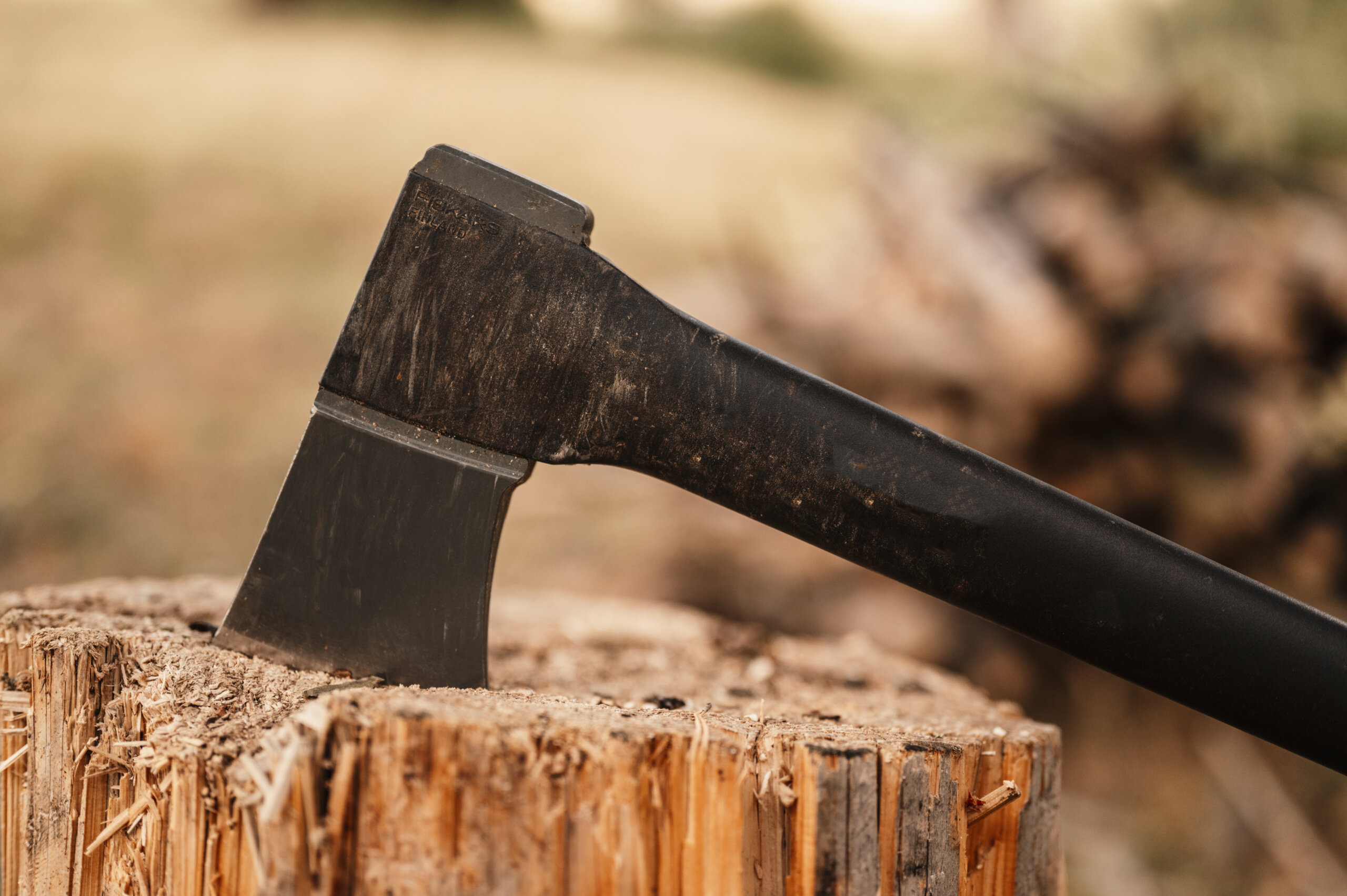 Das "Woodcutter": Holzfällen für den perfekten Stressabbau